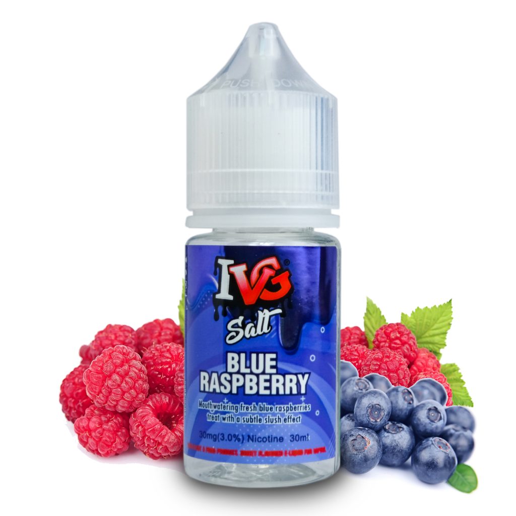 Blue Raspberry IVG Nic Salt E-Liquid - VapeTreat